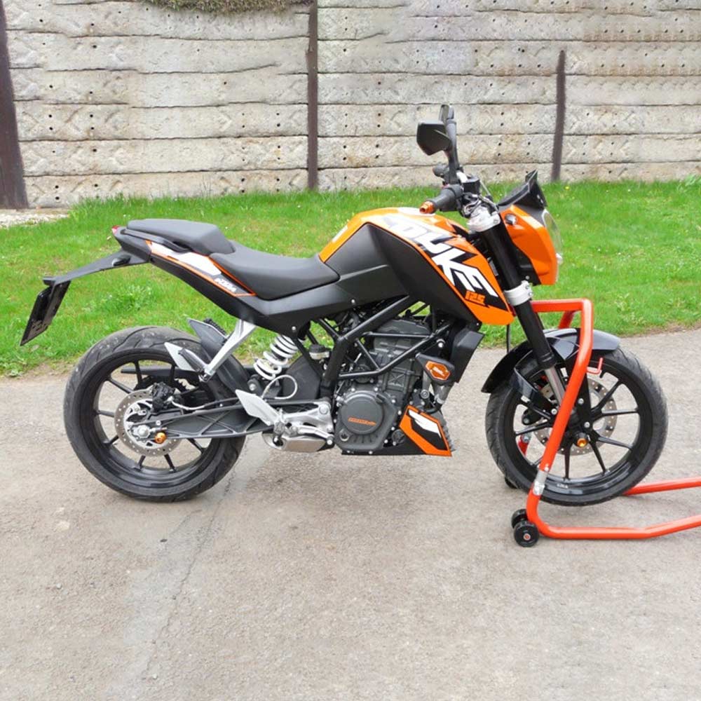 Kit protecții motor RDmoto SL01 Black - KTM 125 Duke / 200 Duke 2013 ...