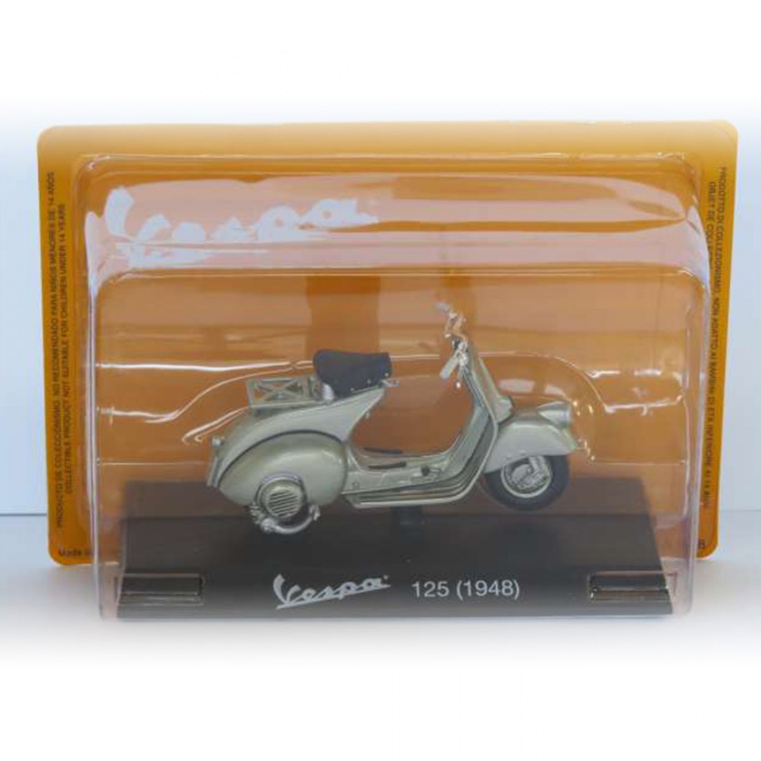 Machetă moto Magazine Models [1:18] - Vespa 1948 125 - Grey