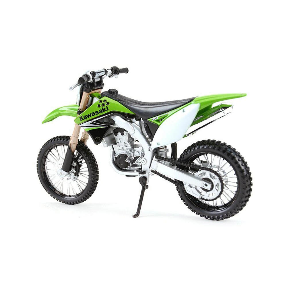 Machetă moto Maisto [1:12] - Kawasaki KX 450F - Green