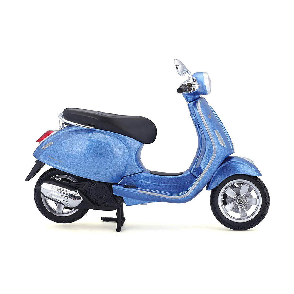 Machetă moto Maisto [1:12] - Vespa Primavera 150 - Blue