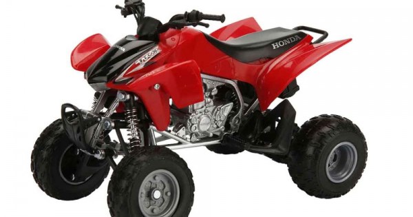 Machetă ATV New Ray [1:12] - Honda TRX 450R - Red