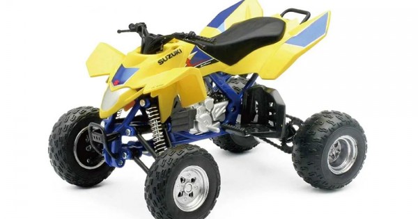 Machetă ATV New Ray [1:12] - Honda TRX 450R - Red